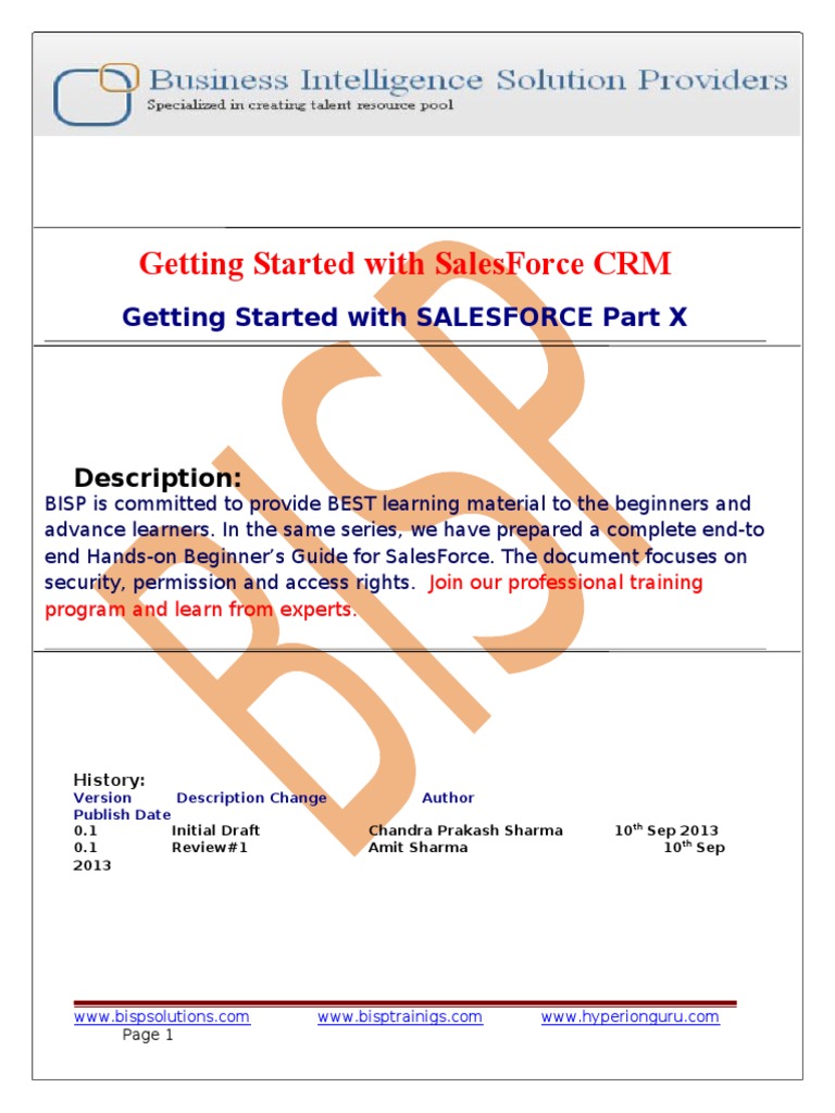 SalesForce-Lab Guide 10 | PDF | Salesforce.Com | Login