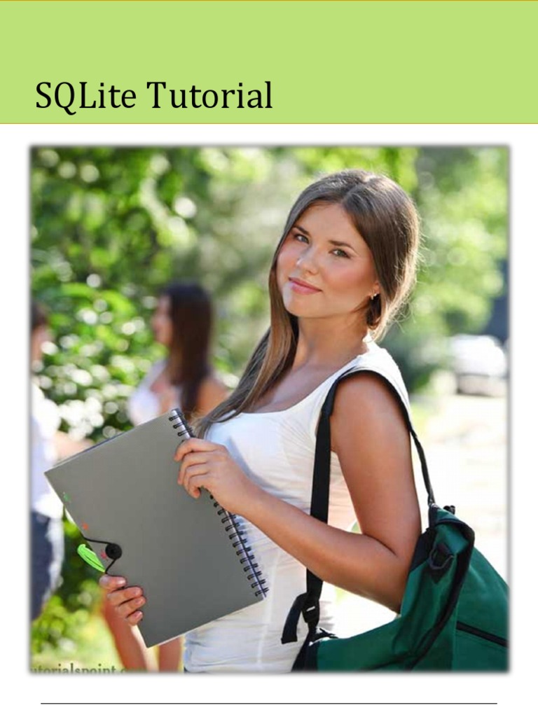 Sqlite Tutorial | PDF | Computer Engineering | Software