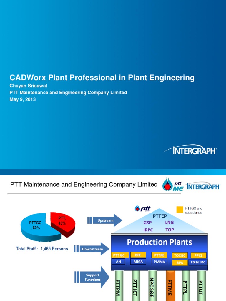 PTTME Cadworx Plant Professional in Plant Engineering | Download Free ...
