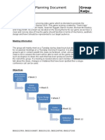 Game Plan Template | PDF | Leisure