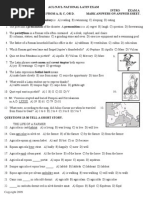 Suburani Chapter 1-3 Practice Test | PDF | Art