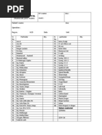 Anensthesia Record Sheet | PDF | Anesthesia | Medical Treatments