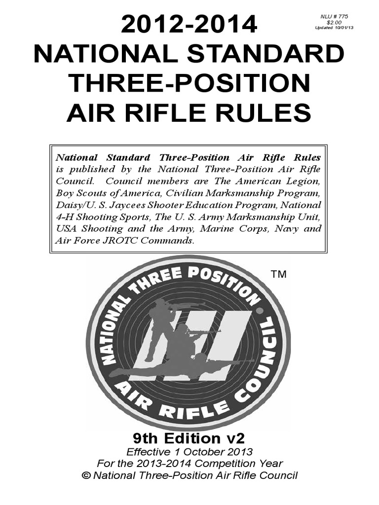 Rules PDF | PDF | Shooting Sport | Rifle
