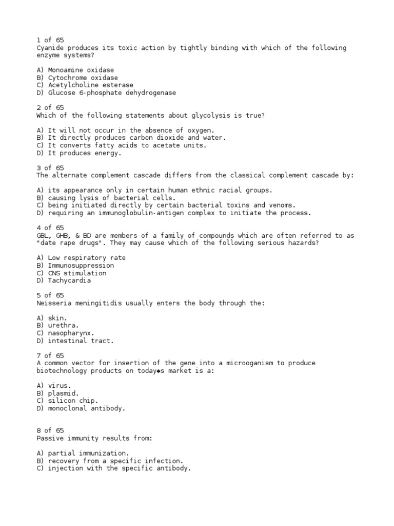 FPGEE Sample Test | PDF