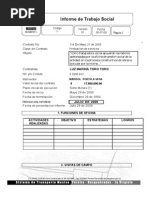 Ejemplo de Un Informe Social | PDF | Trabajo Social | Pensión