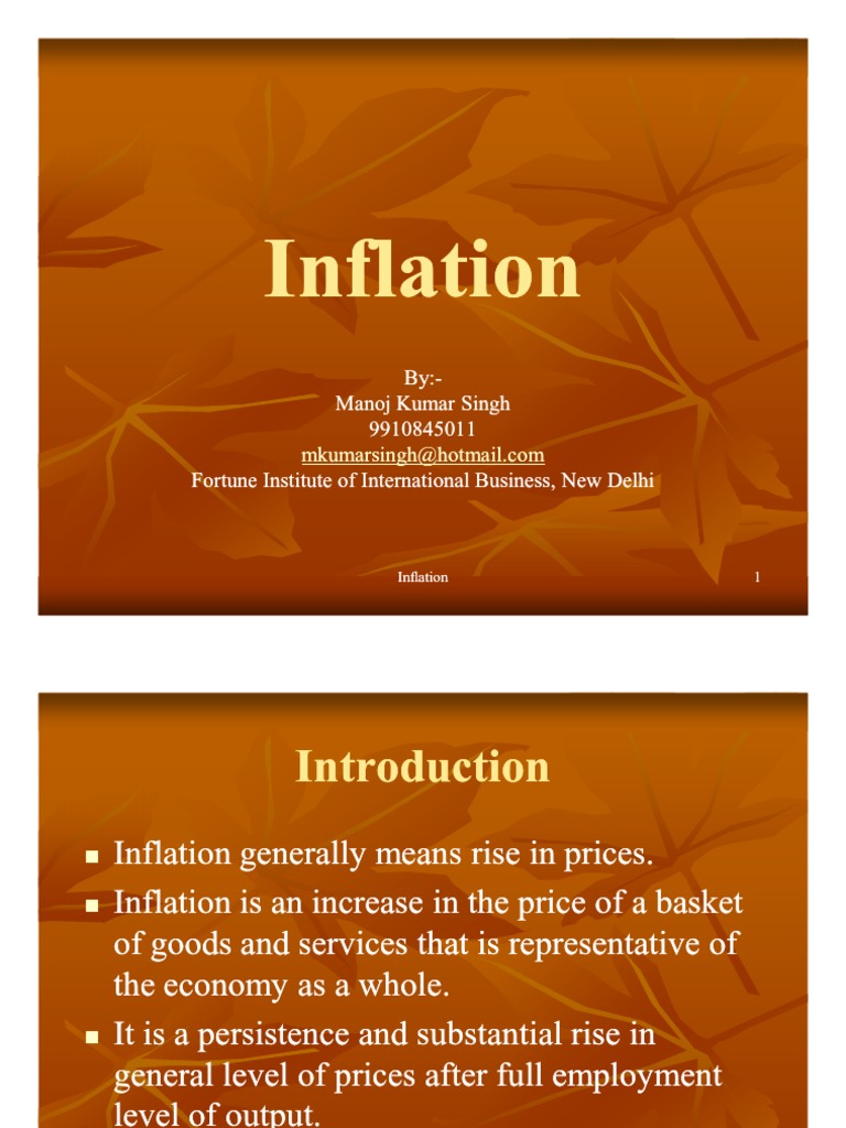 Inflation