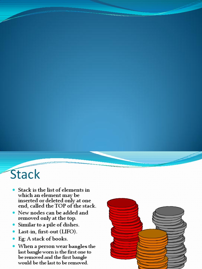 Stack | PDF | Data Management | Notation