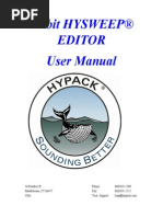 2018 HYPACK User Manual 01 | PDF | Geodesy | Software