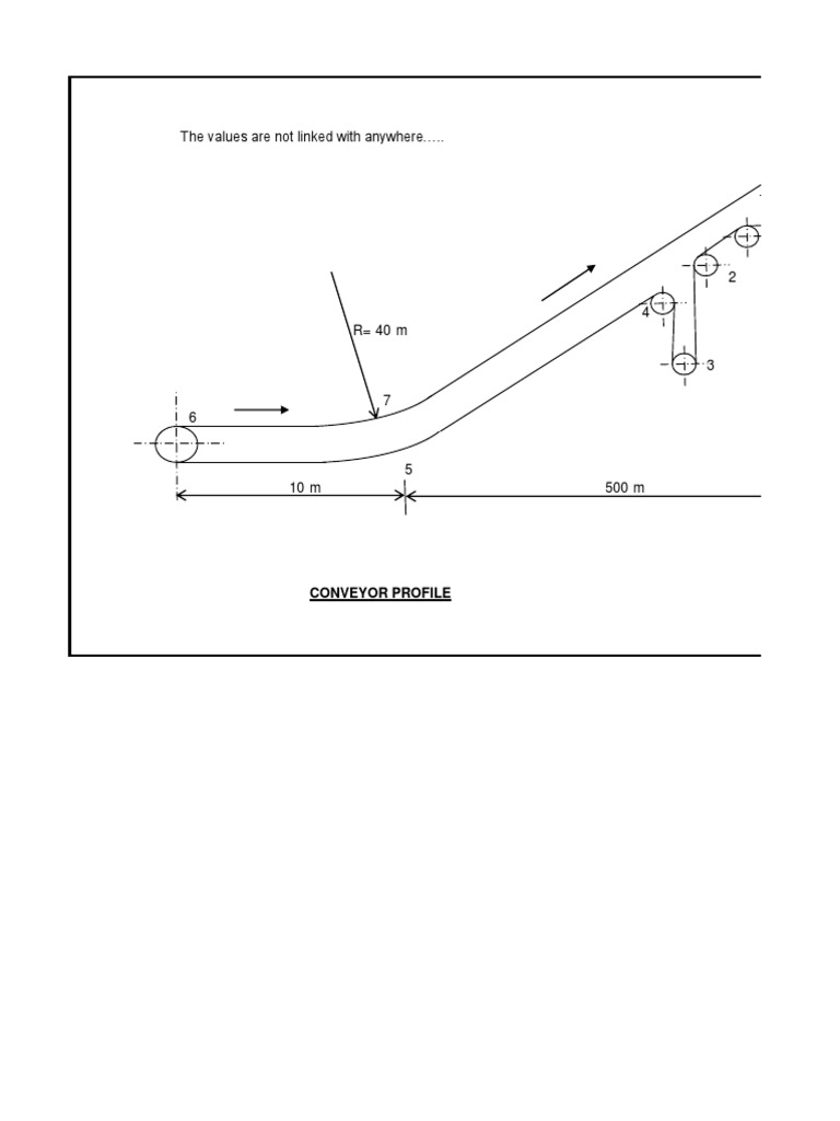 Conveyor Design-Draft | PDF | Belt (Mechanical) | Area