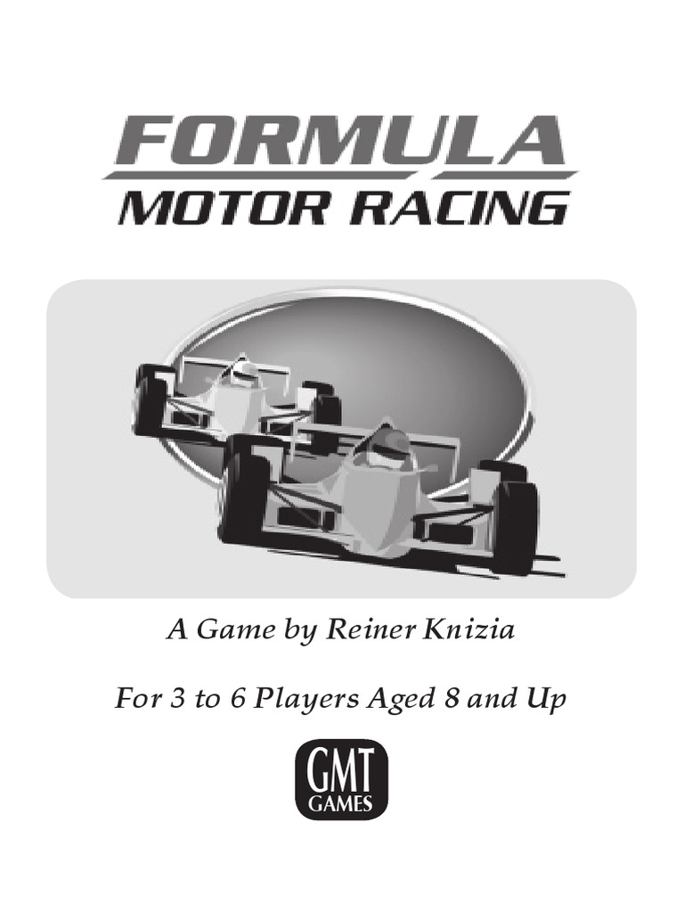 Formula Motor Racing Rules | PDF | Formula One | Formula One Grands Prix