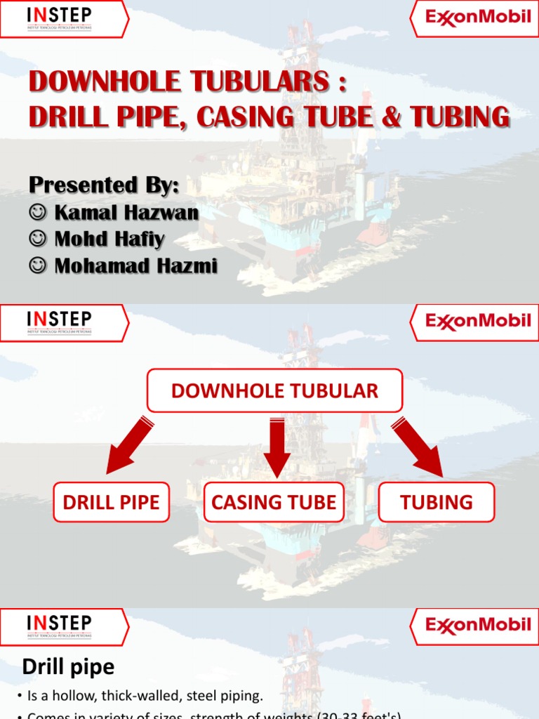 DownHole Tubular PDF | PDF | Casing (Borehole) | Oil Well