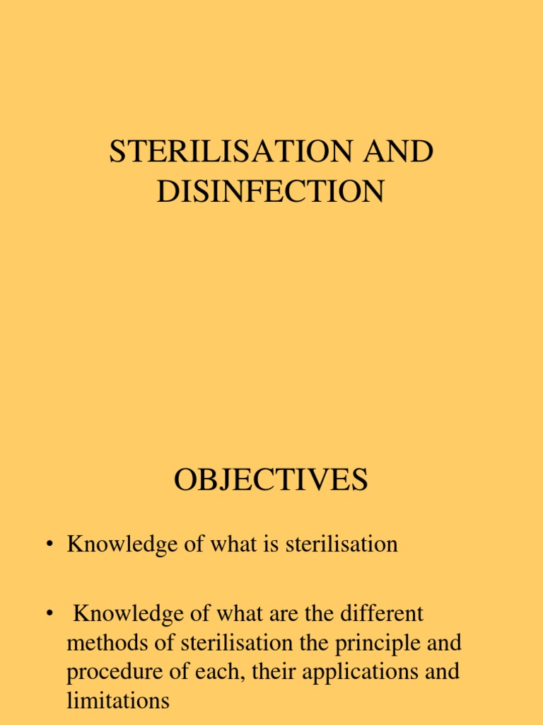 Sterilization | PDF | Sterilization (Microbiology) | Filtration