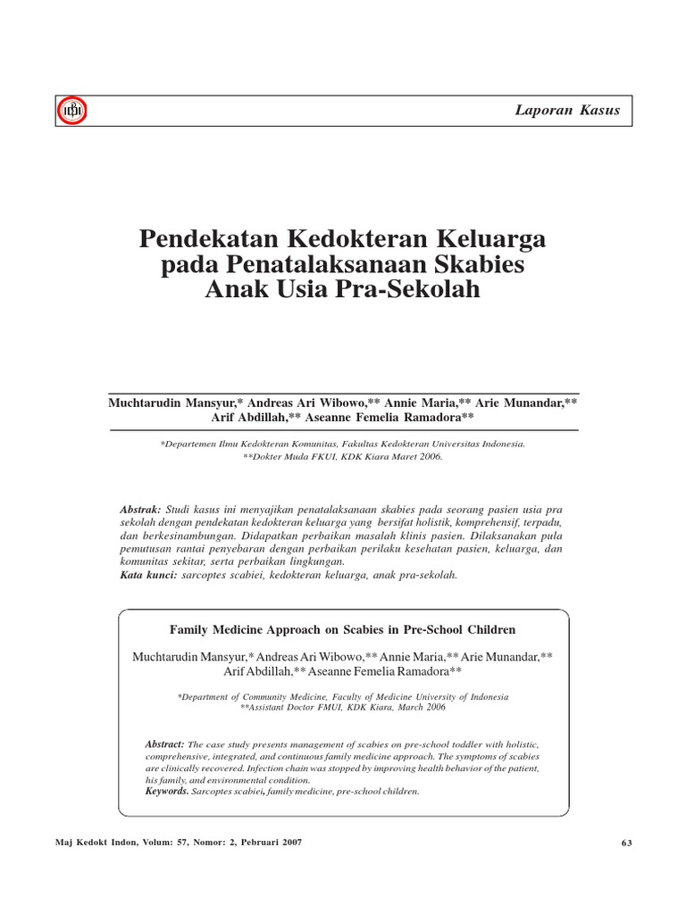 Contoh Jurnal Case Series | PDF