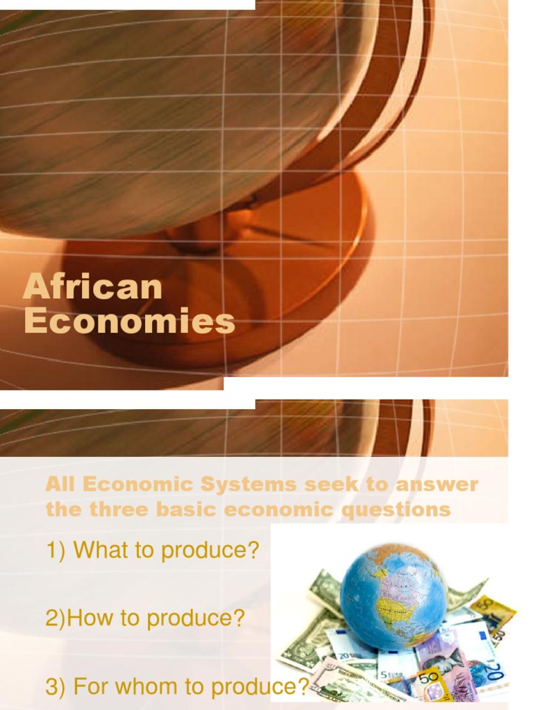 Overview of African Economic Systems | PDF | Nigeria | Trade