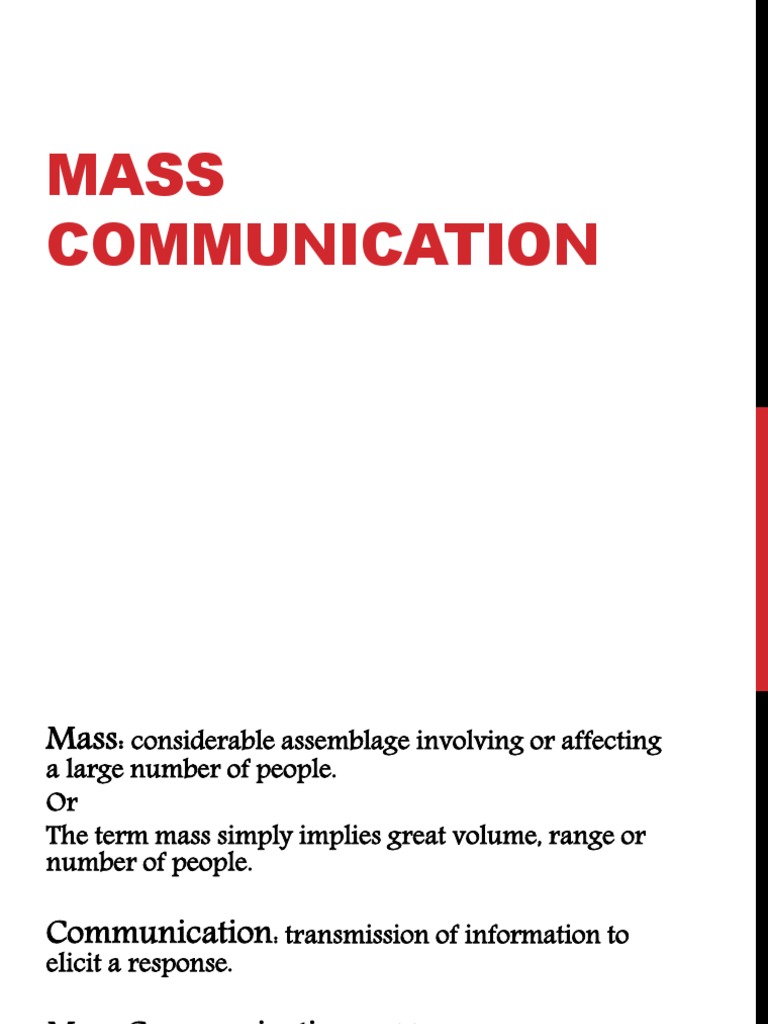 MASs | PDF | Mass Media | Promotion (Marketing)