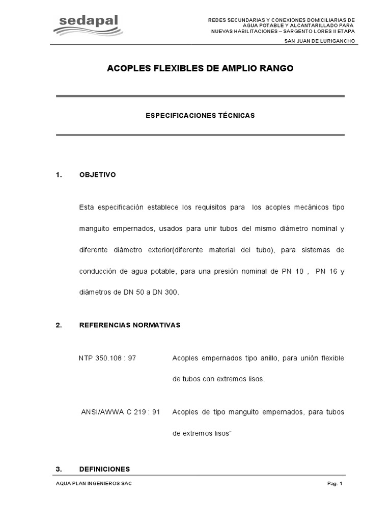 07 Acoples A. Rango | PDF | Acero | Ingeniería de Edificación