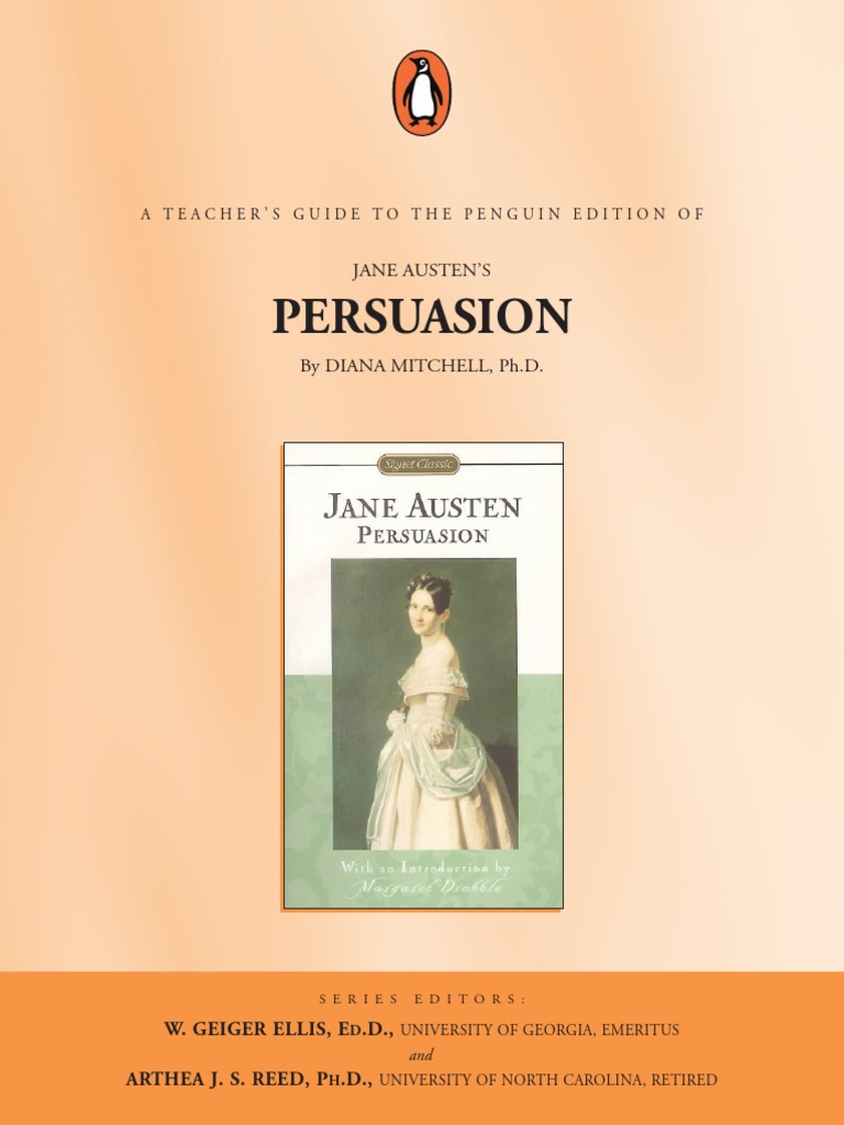 An In-Depth Analysis and Teaching Guide for Jane Austen's Persuasion ...