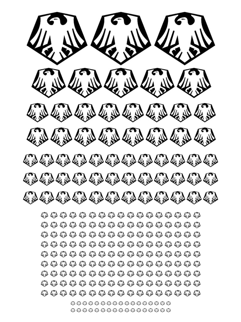 Raven Guard Logo Sheet PDF | PDF