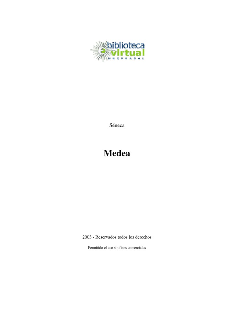 Séneca Medea | PDF