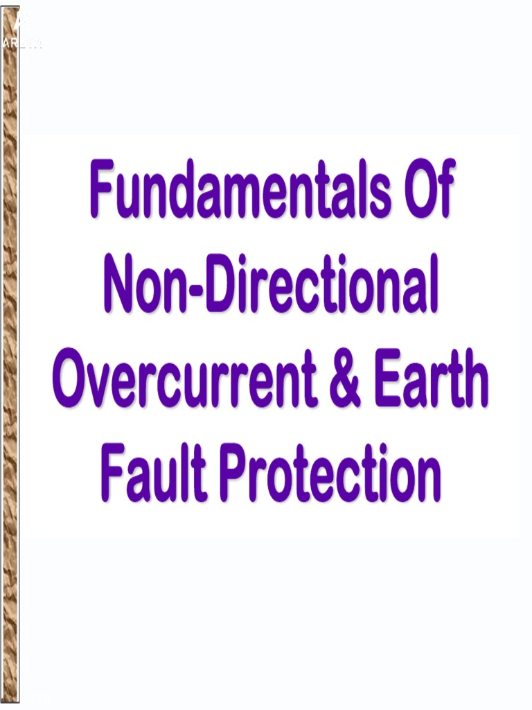 Fundamental of Non Directional Overcurrent PDF | PDF | Relay | Fuse ...