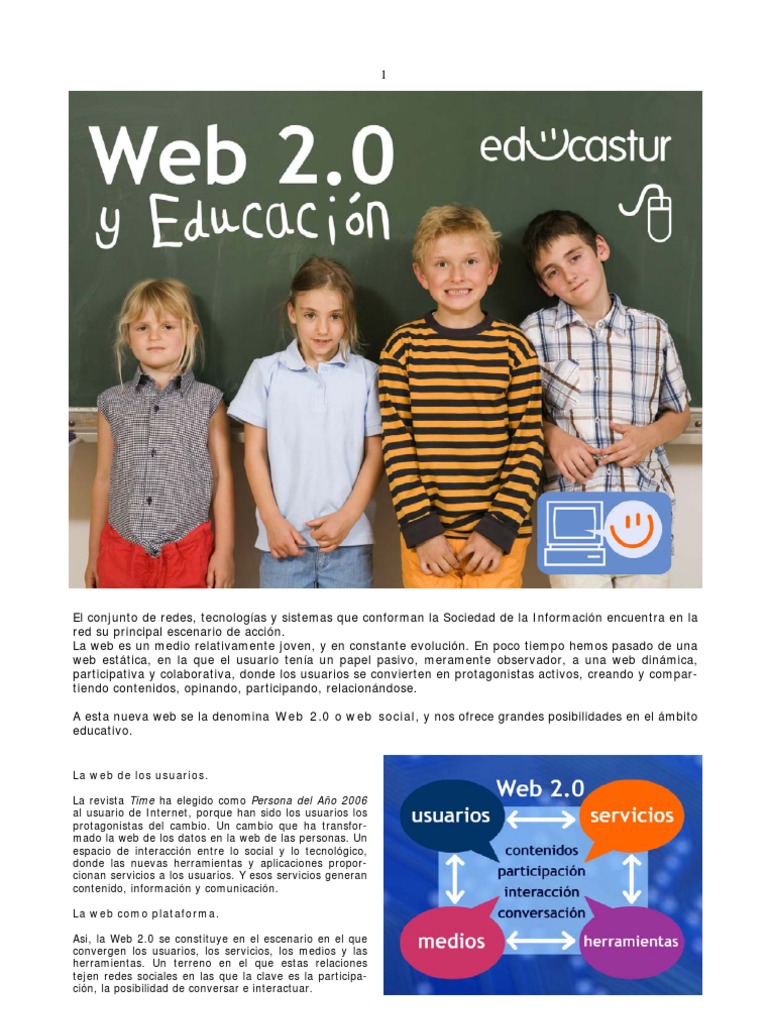 Web 2.0 y Educación | PDF | web 2.0 | Blog