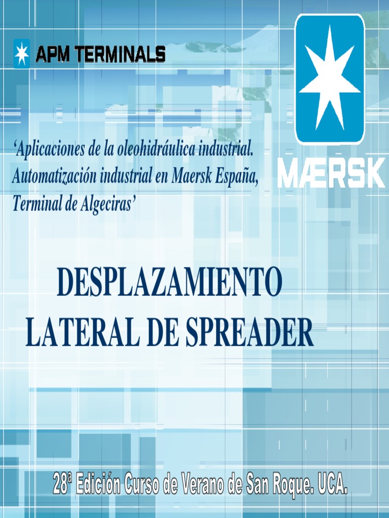 Desplazamiento Lateral Spreader | PDF | Movimiento (física) | Grúa ...