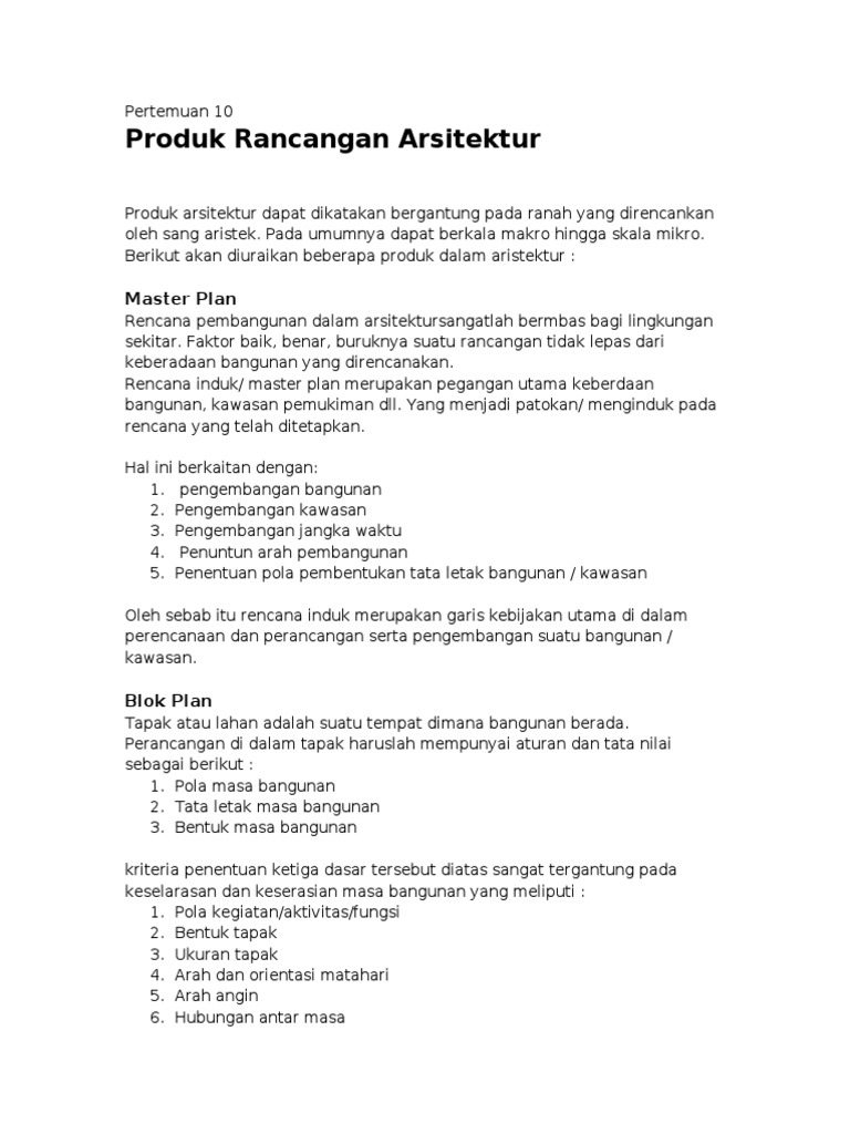 Master Plan, Block Plan, Site Plan | PDF