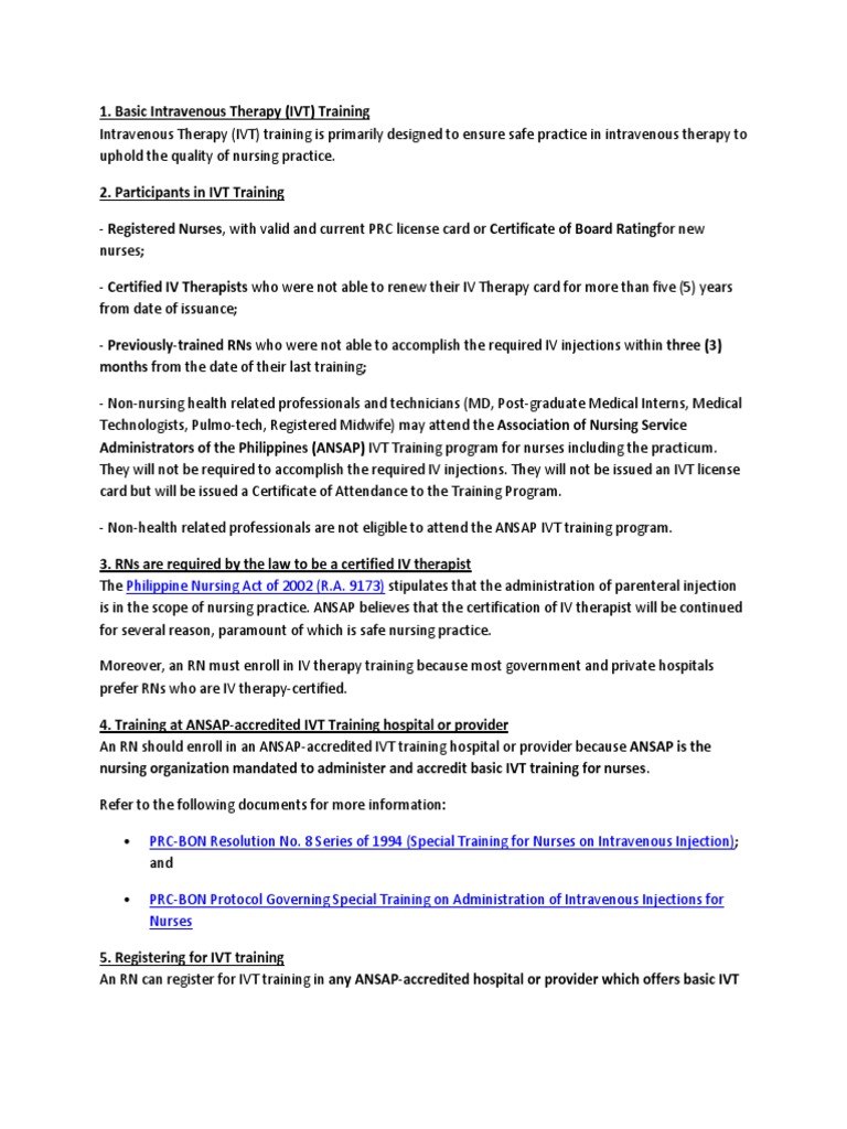 Ivt | PDF | Nursing | Intravenous Therapy