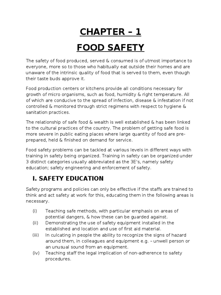 Food-Safety | Food Preservation | Hazard Analysis And Critical Control ...