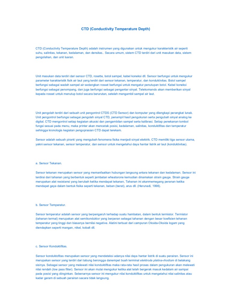 CTD | PDF | Metode & Bahan Ajar
