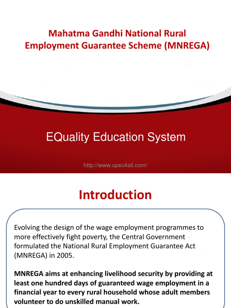 Mahatma Gandhi National Rural Employment Guarantee Scheme (MNREGA).pdf ...