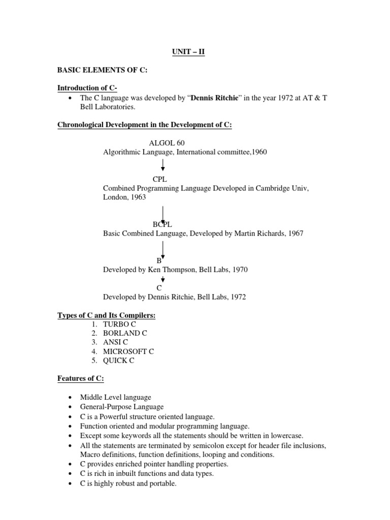 Fallsem2013-14 CP3212 TB02 Cse101 Unit-2 PDF | PDF | C (Programming Language) | Control Flow