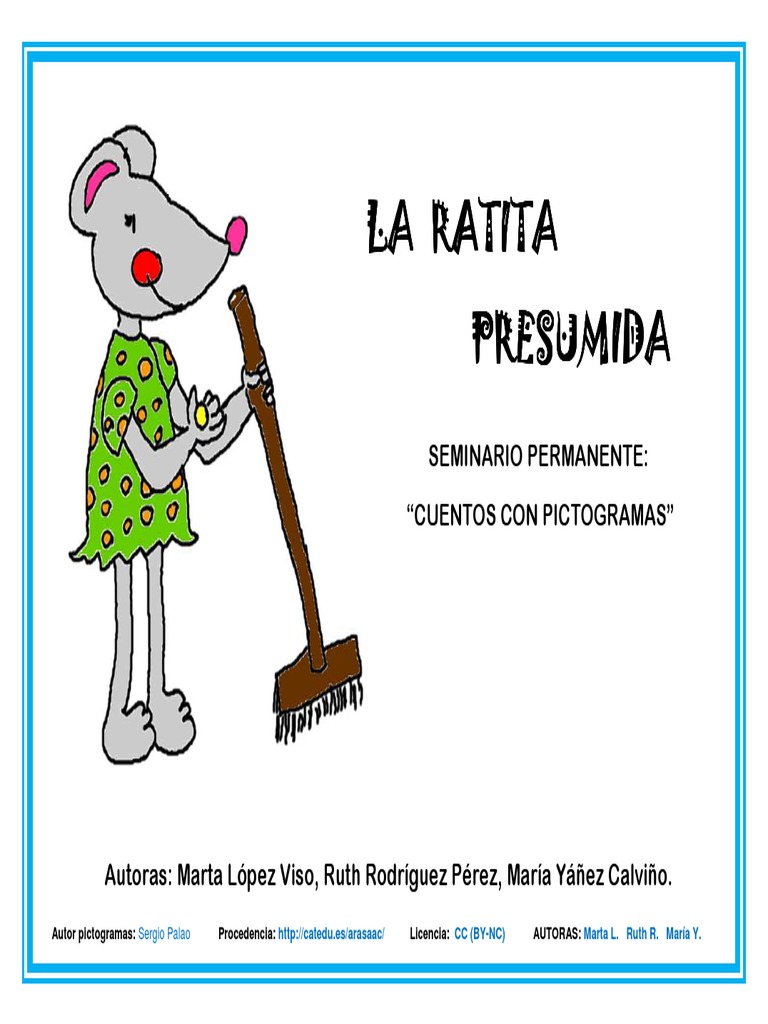 Cuento La Ratita Presumida | PDF | Ocio