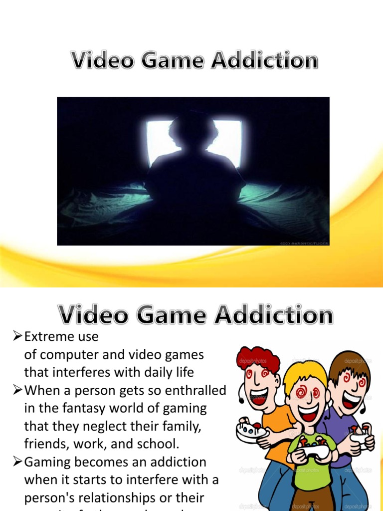 Video Game Addiction | PDF | Leisure | Wellness