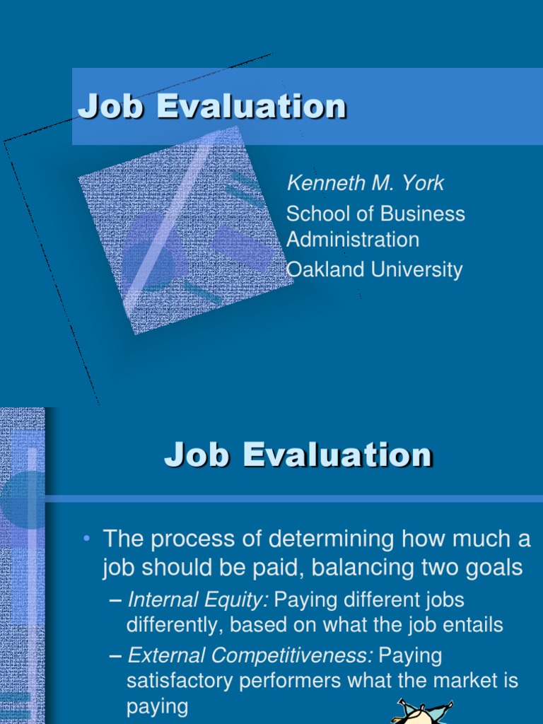 Job Evaluation Point Method | PDF