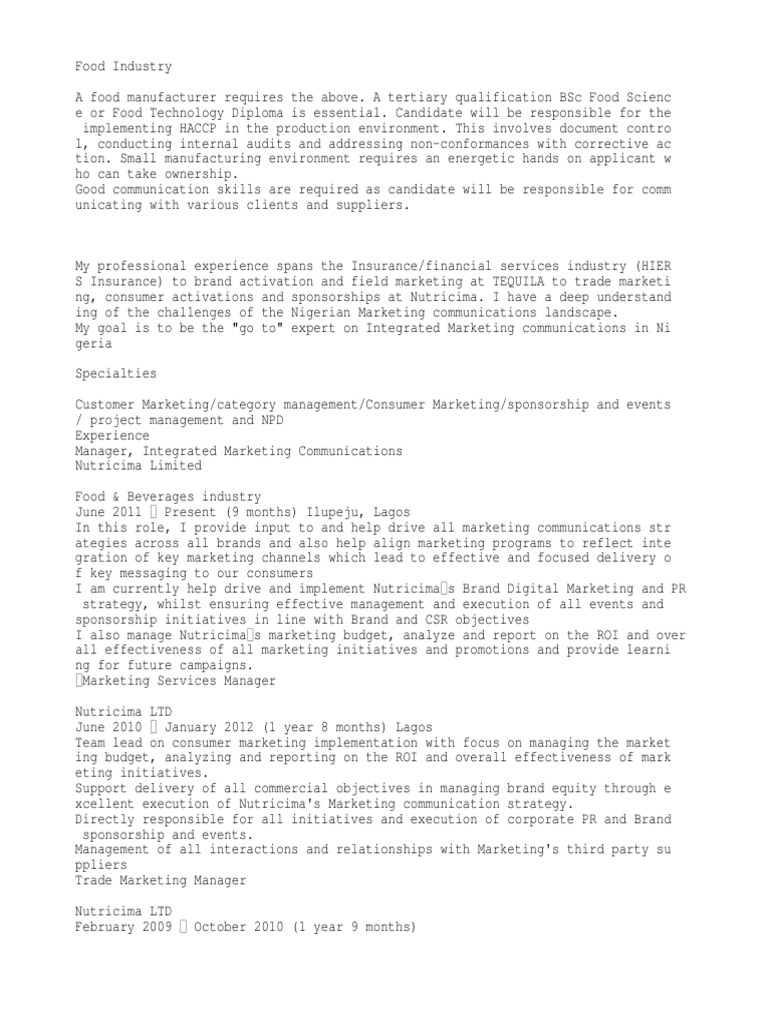 Blessings Interview | PDF | Inventory | Marketing