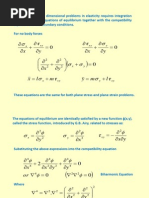 Compatibility Equations | PDF | Stress (Mechanics) | Elasticity (Physics)