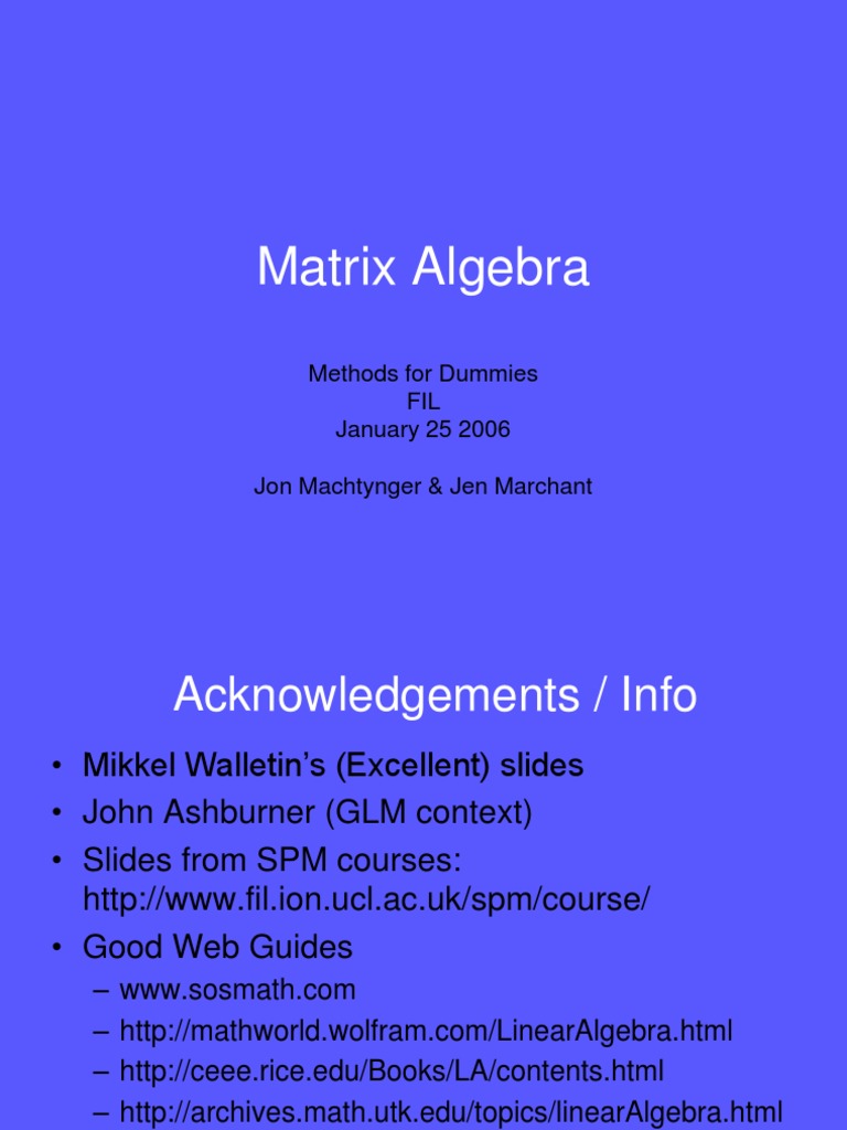 Linear Algebra & Matrices | PDF | Determinant | Matrix (Mathematics)