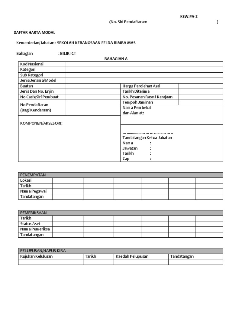Contoh Kew-Pa2 | PDF