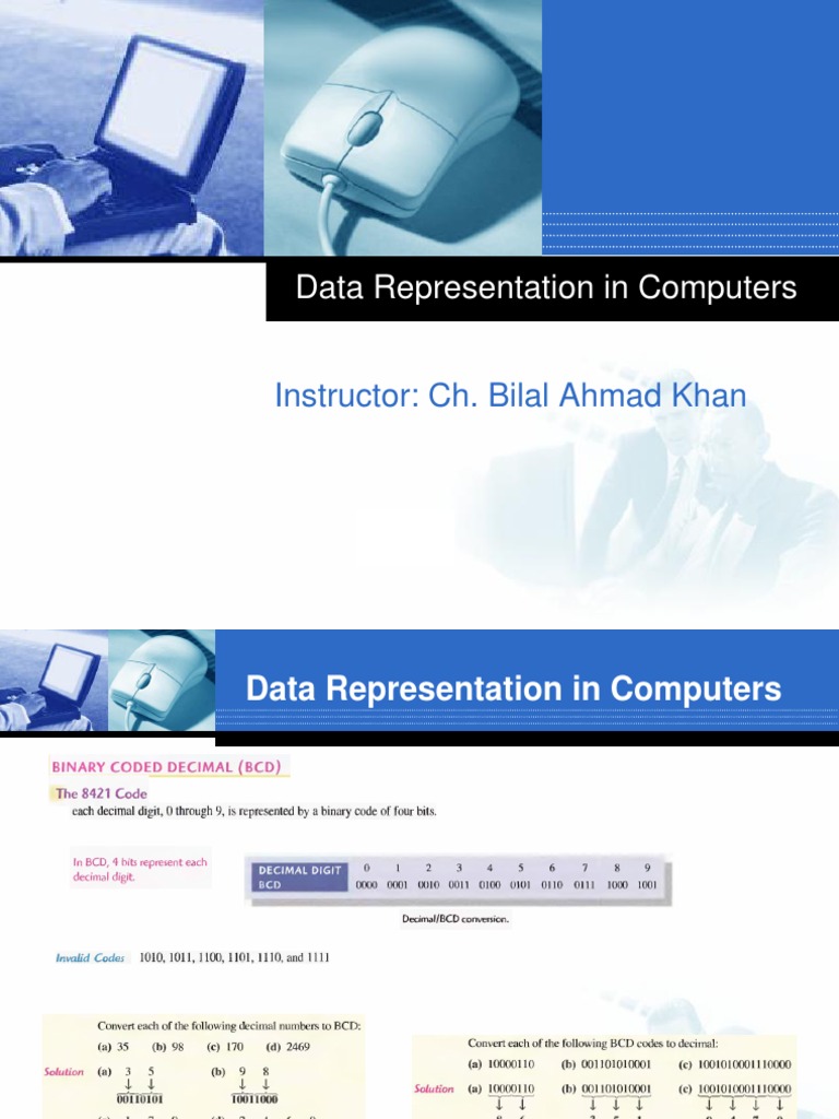 Data Representation in Computers PDF | PDF | Ebcdic | Ascii
