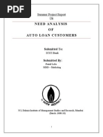 Vehicle Loan Project | PDF | Loans | Interest