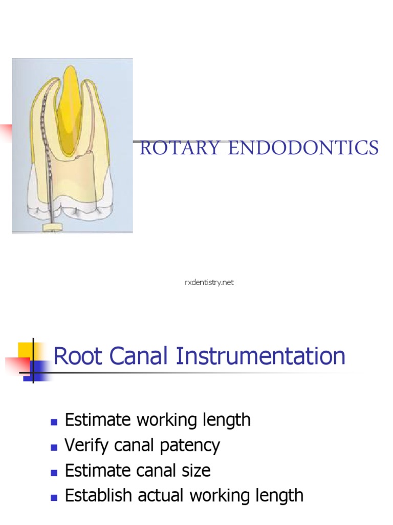 Rotary Endodontics | PDF