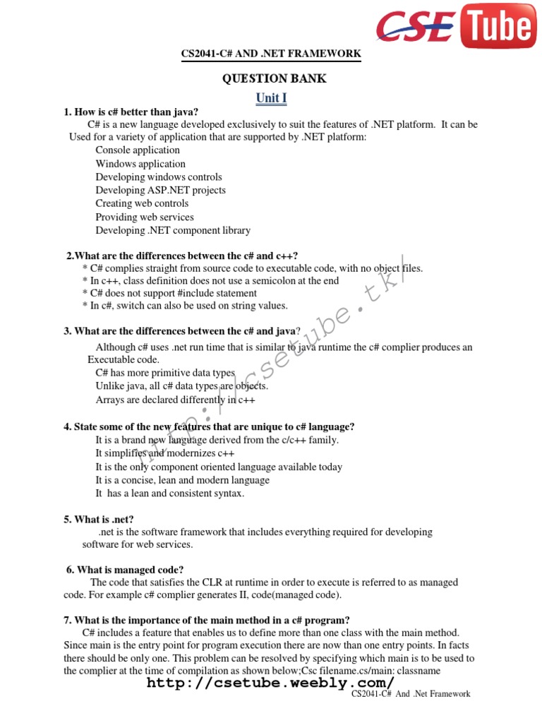 cs2041 CNF PDF | Download Free PDF | Constructor (Object Oriented ...