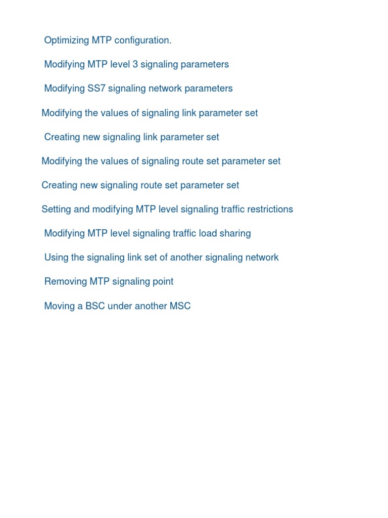 Common Channel Signaling PDF | PDF | Parameter (Computer Programming ...
