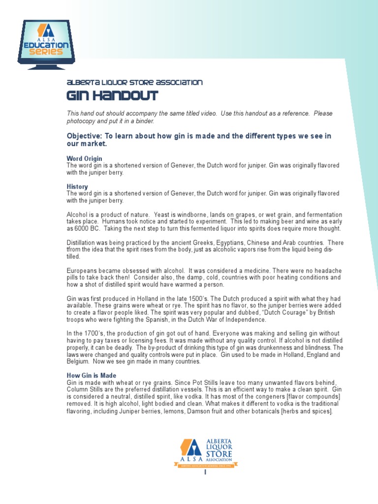 Understanding Gin: A Guide to its Origins, Production Methods, Popular ...