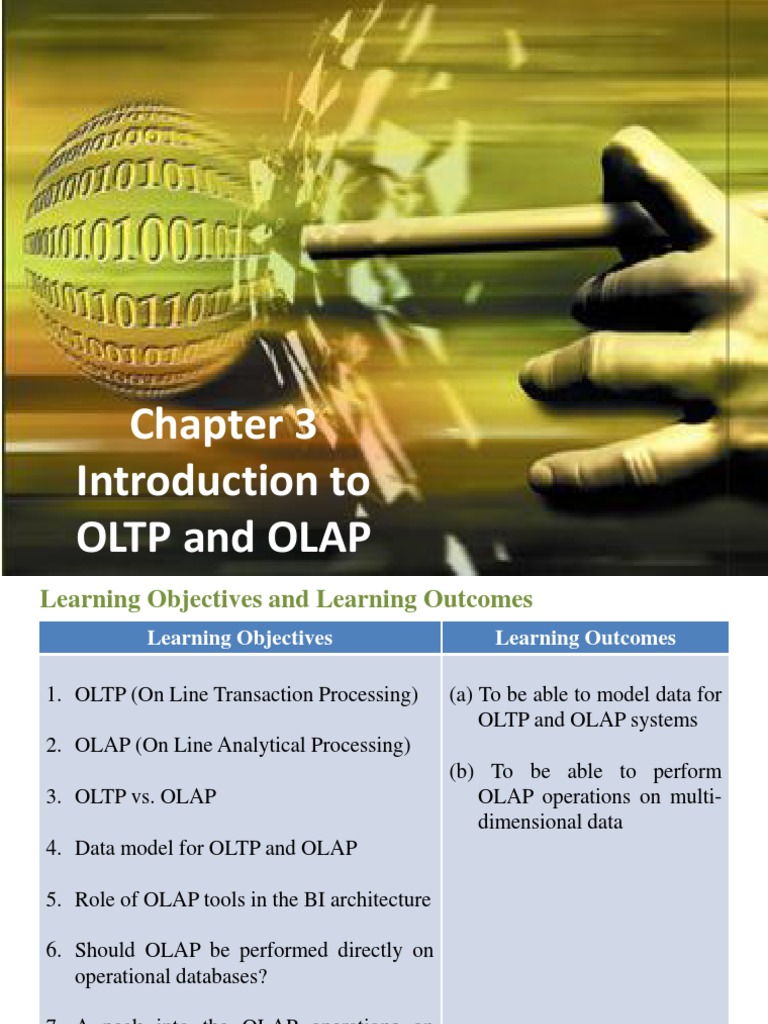 Chapter 3 | PDF | Data Warehouse | Databases