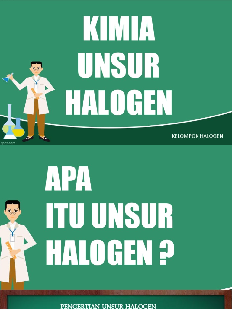 Ciri dan Sifat Unsur Halogen | PDF