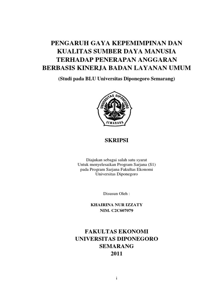 Skripsi Full Text (R) PDF | PDF