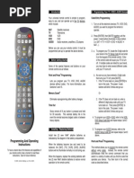 Black Universal Remote | PDF | Set Top Box | Remote Control