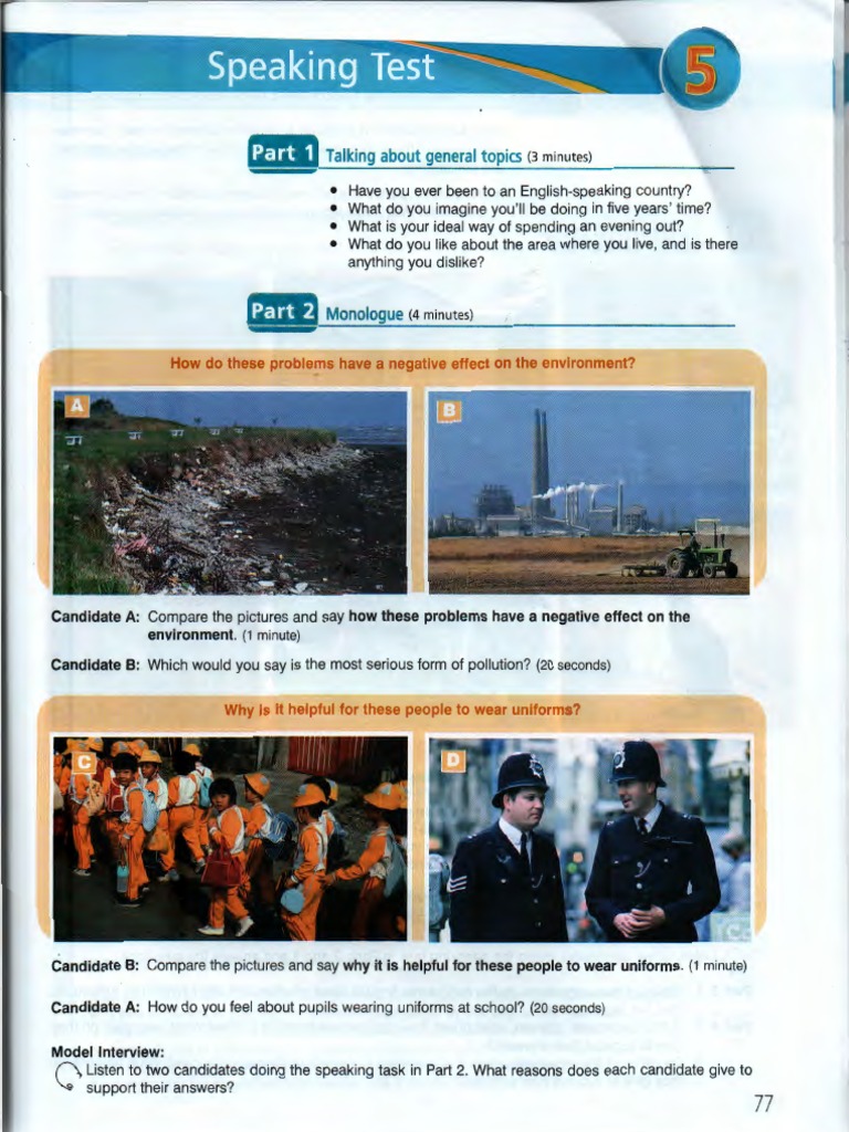 FCE - Listening and Speaking BOOK PDF | PDF | Natural Disasters ...